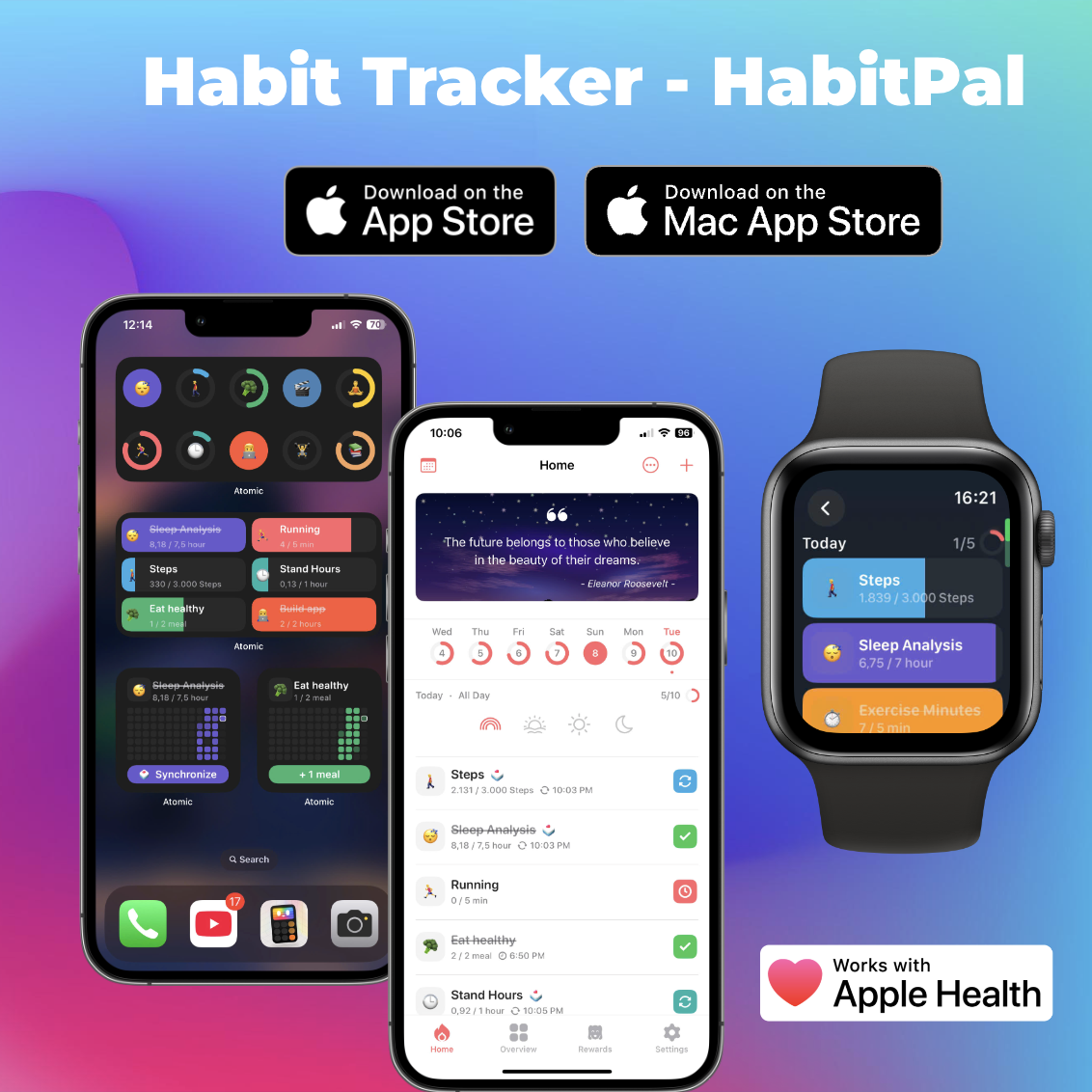 HabitPal - Beautiful Daily Habit Tracking & Widgets